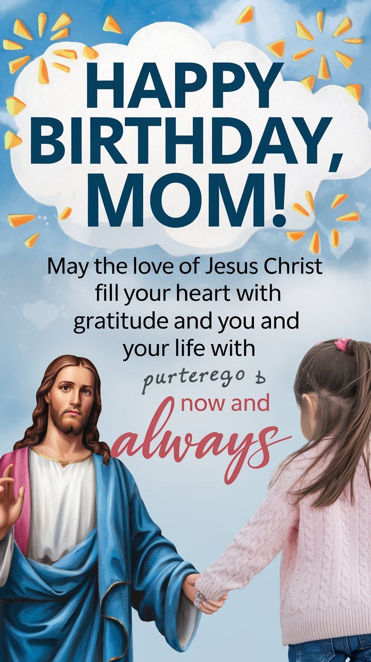 50 Christian Birthday Wishes for Mom - Happy Birthday Mom