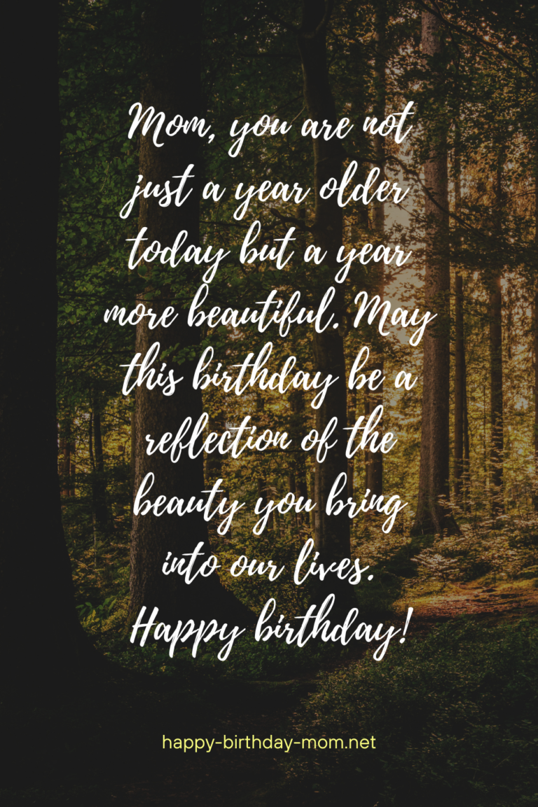 50 Emotional Birthday Wishes for Mom: Celebration of Love