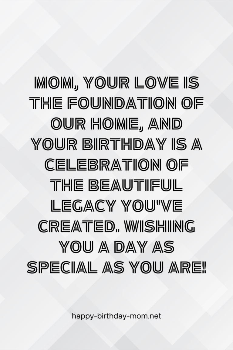 50 Emotional Birthday Wishes for Mom: Celebration of Love