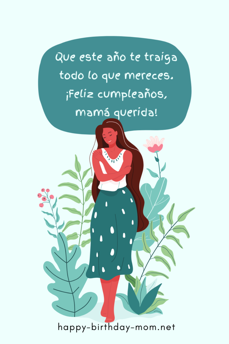 100 Mensajes de Feliz Cumpleaños para Mamá en Español - Happy Birthday Mom