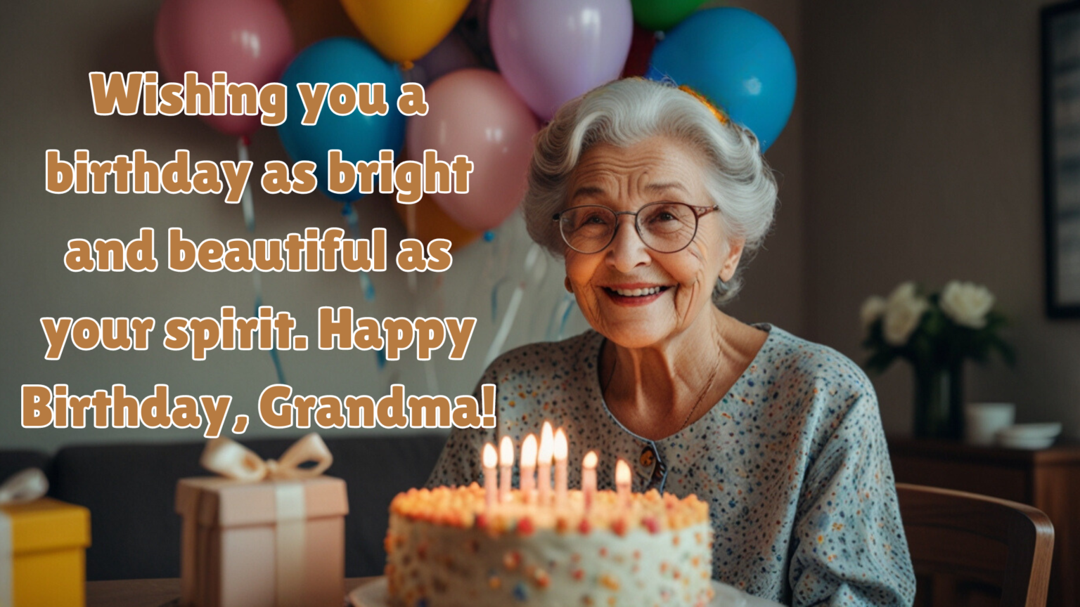 100 Heartfelt Happy Birthday Grandma Wishes
