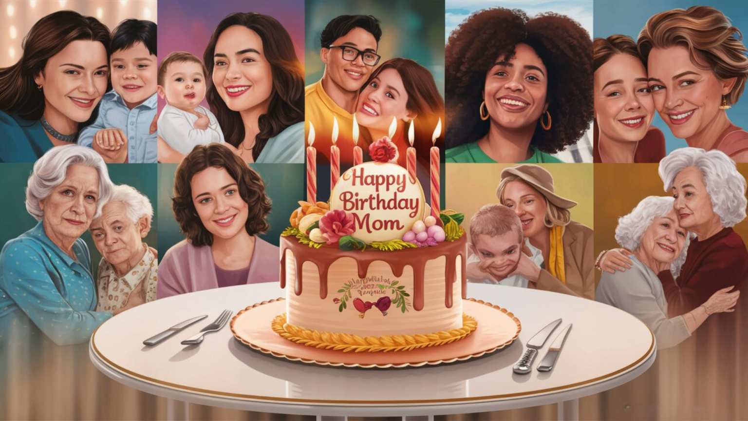 50 Perfect Happy Birthday Mom Captions For Social Media - Happy ...