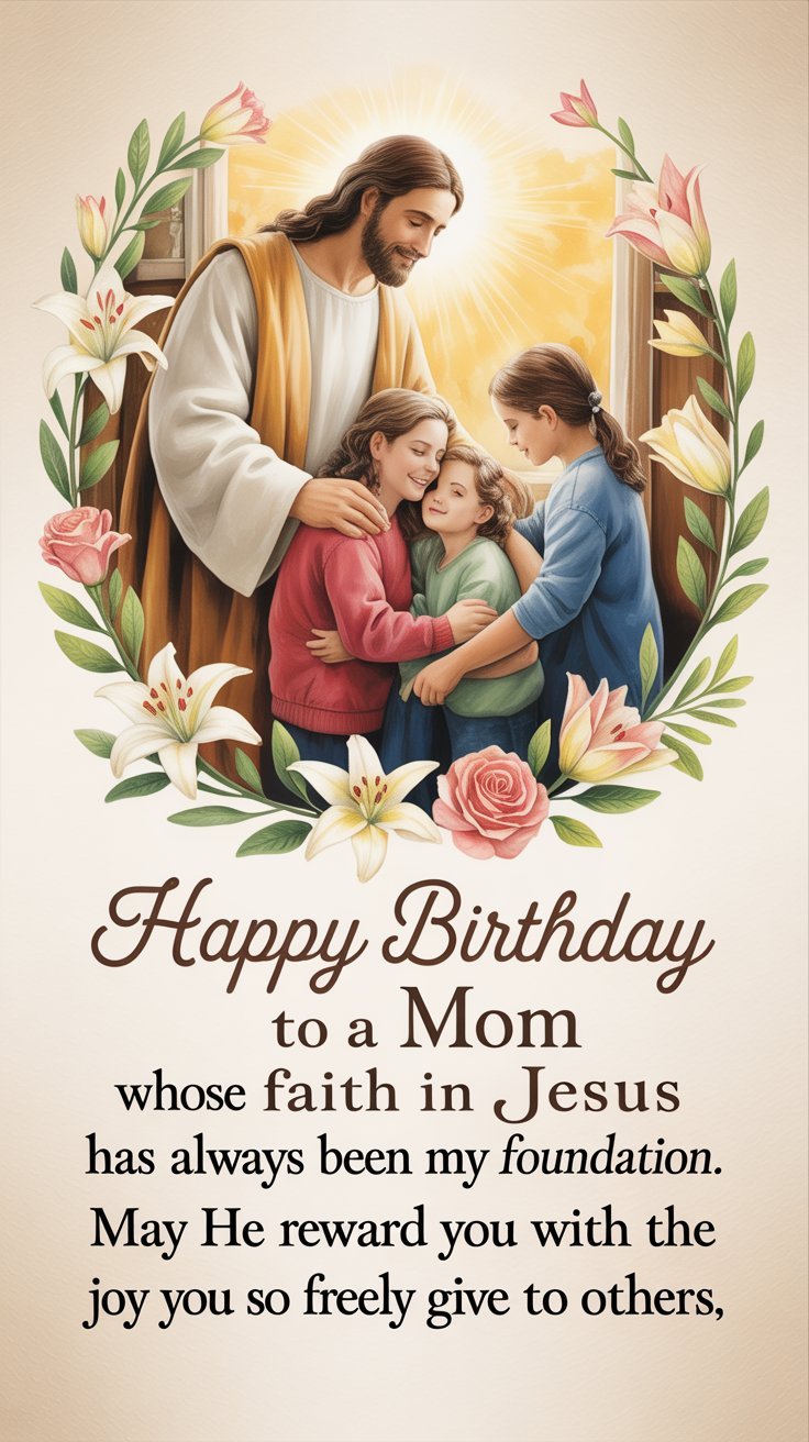 50 Christian Birthday Wishes for Mom - Happy Birthday Mom
