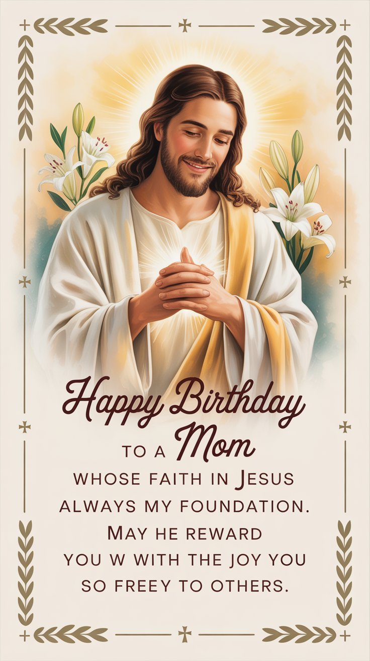 50 Christian Birthday Wishes for Mom - Happy Birthday Mom