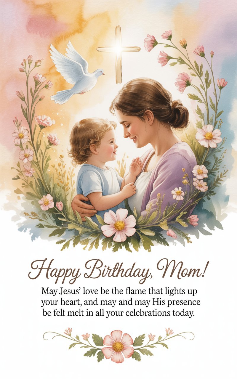 50 Christian Birthday Wishes for Mom - Happy Birthday Mom